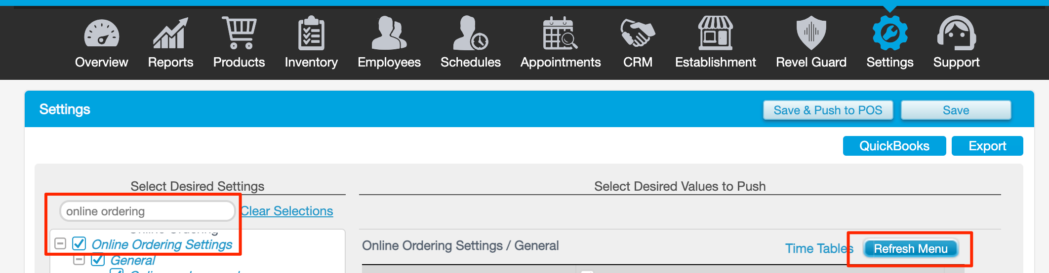 Creating a Custom Multi-Channel Menu