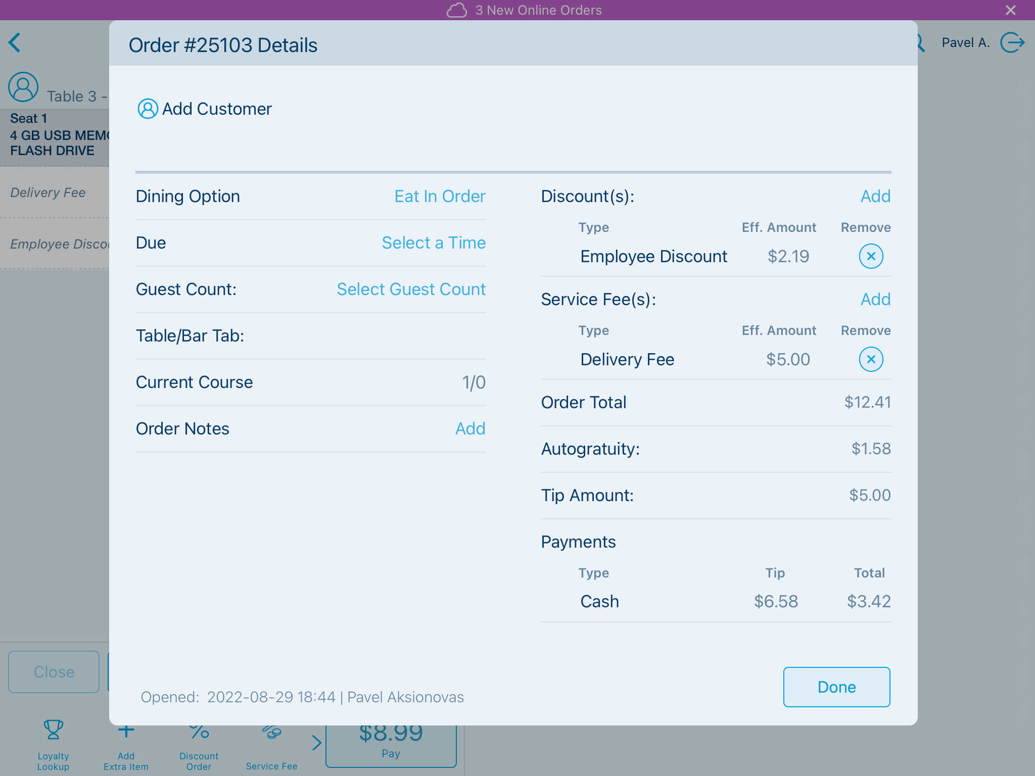Service Fee Guide