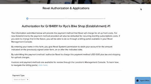 Onboarding Applications