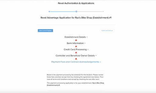 Onboarding Applications