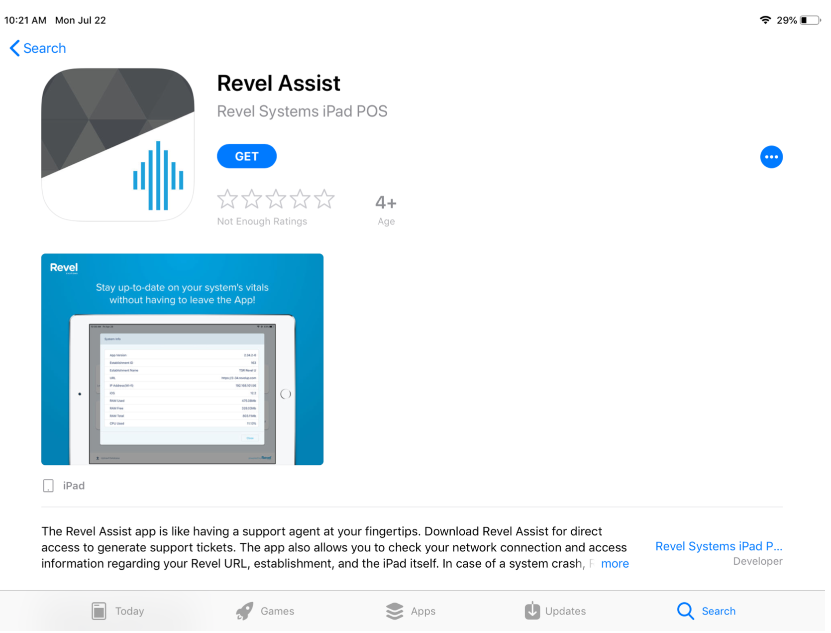 Updating Your Revel iPad App