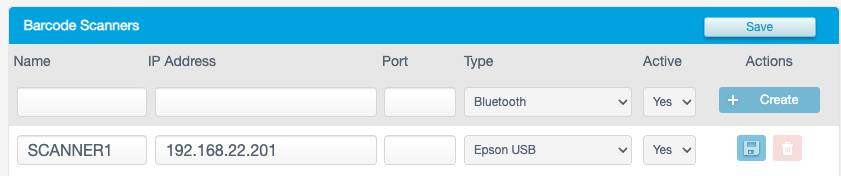 CipherLab Barcode Scanner Setup